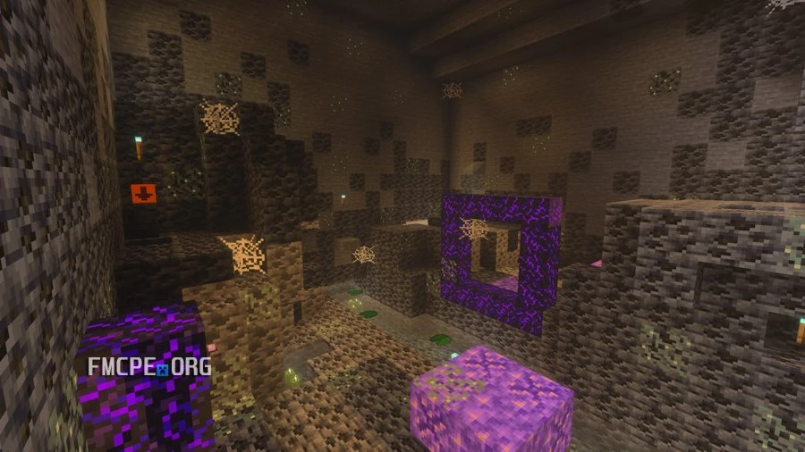 Hexa Parkour map for Minecraft Bedrock