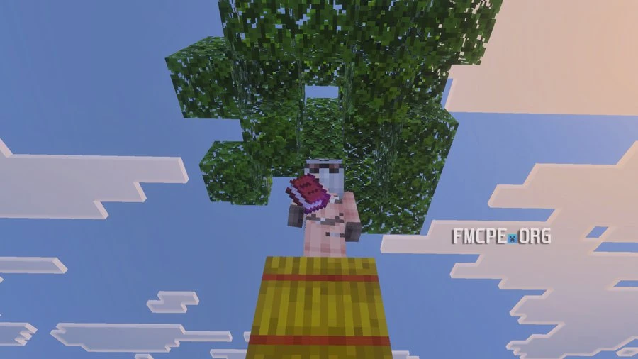 One Skyblock map for Minecraft Bedrock