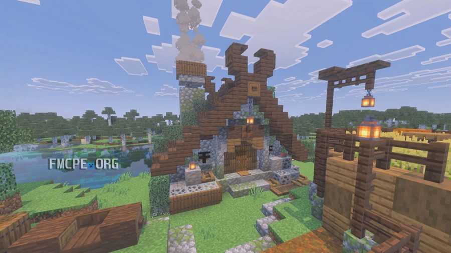 Generated Structures mod for Minecraft Bedrock 1.21.132
