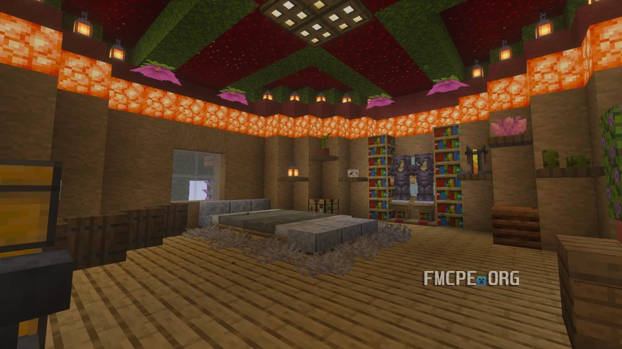 Shroomhouse map for Minecraft Bedrock