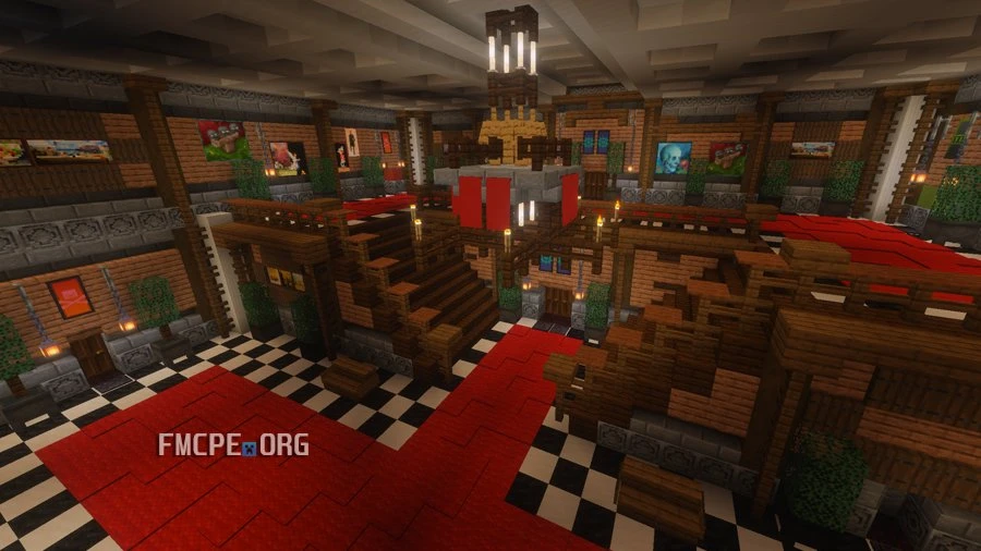 Haunted Manor map for Minecraft Bedrock