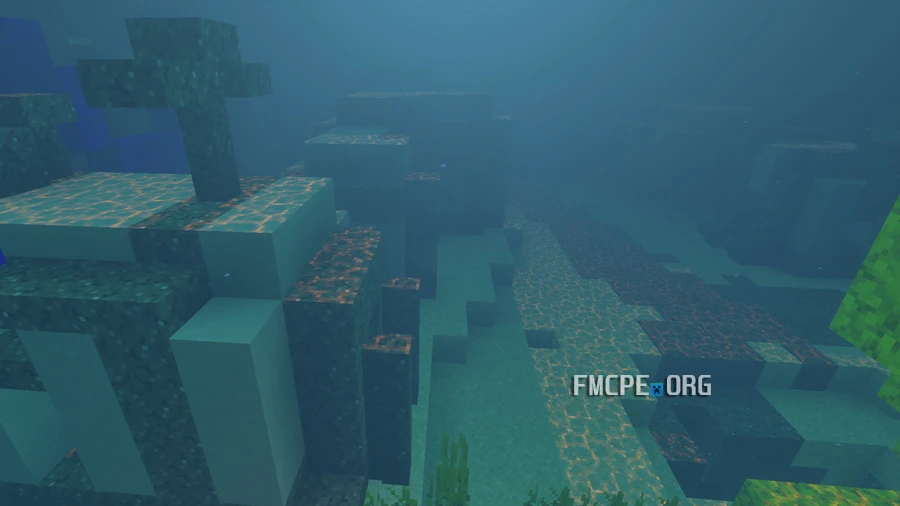 Into the Deep map for Minecraft Bedrock